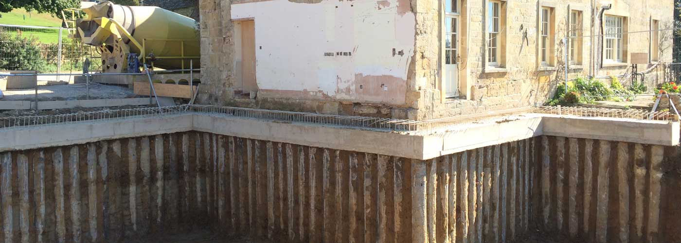 Piling, Foundations, Basements and Piled Walls in Gloucestershire